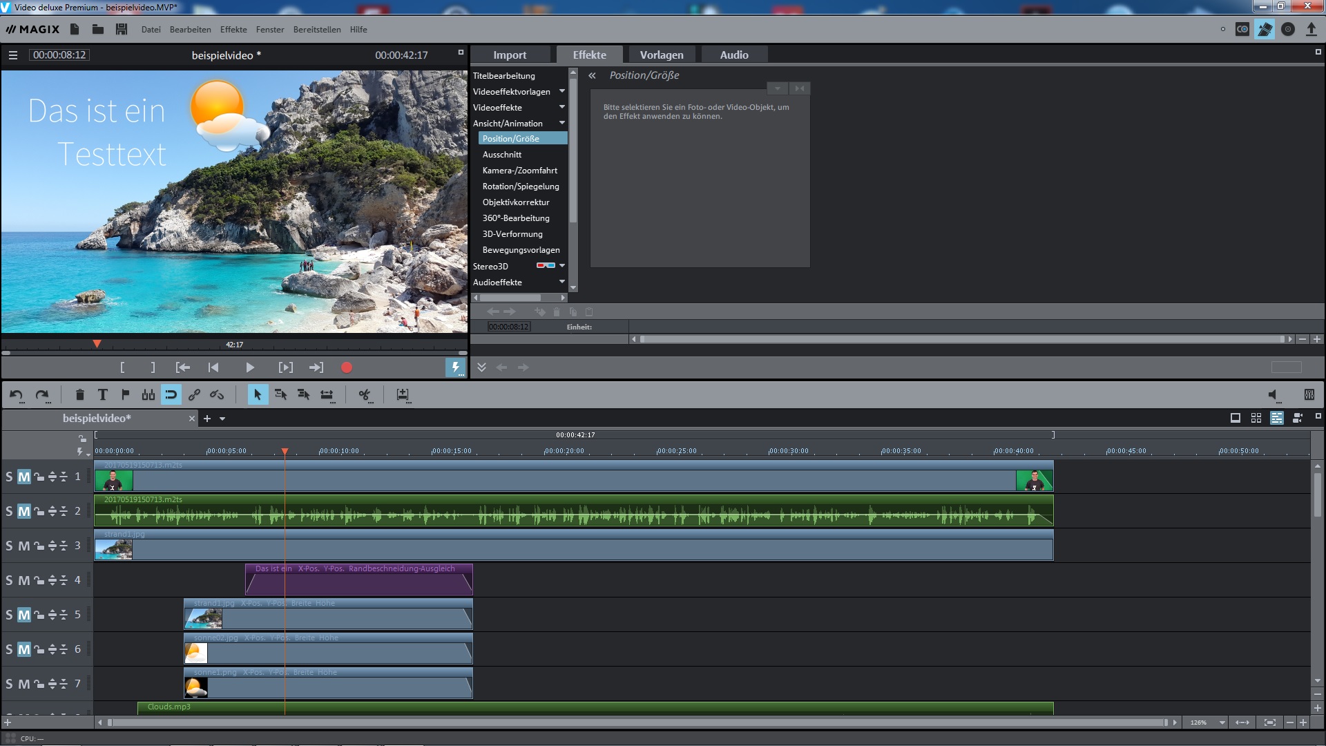 MAGIX Video Deluxe